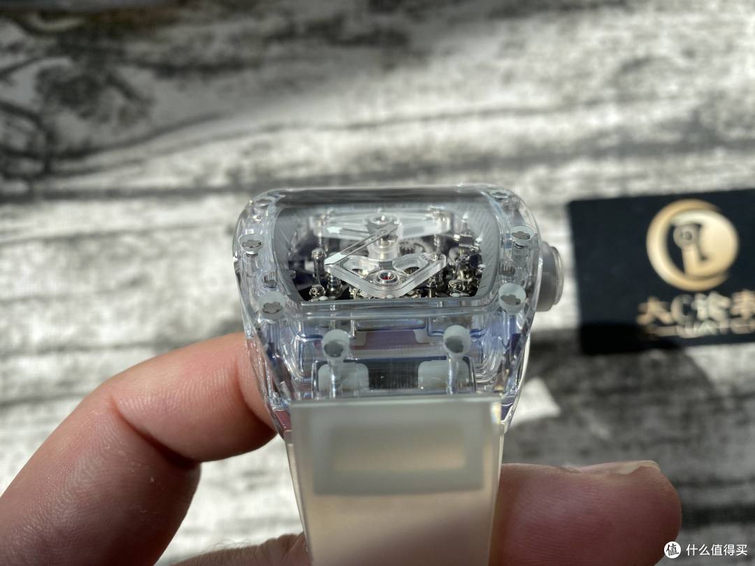 大c论表：EUR理查德米勒RM056，最吸引人的就是整只水晶表壳_手表_什么值得买