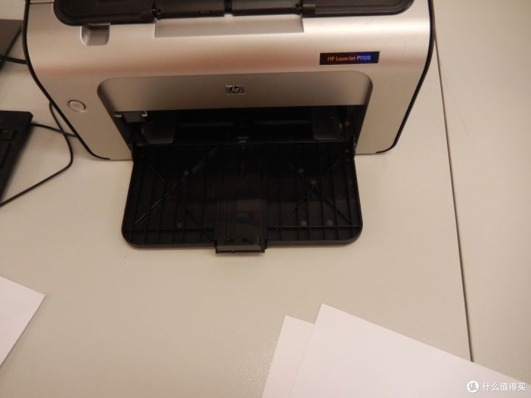 HP P1106/1108打印机开箱展示_激光打印机_什么值得买