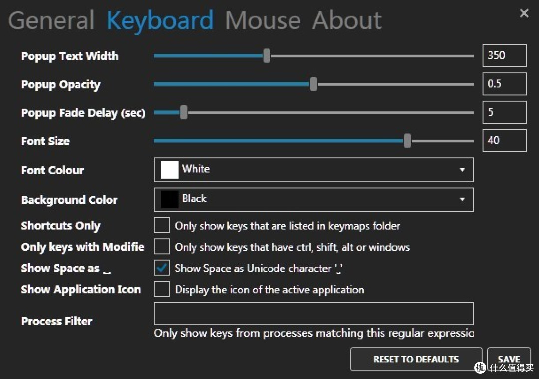 推荐一个鼠标和按键显示的神器——Carnac_软件应用_什么值得买
