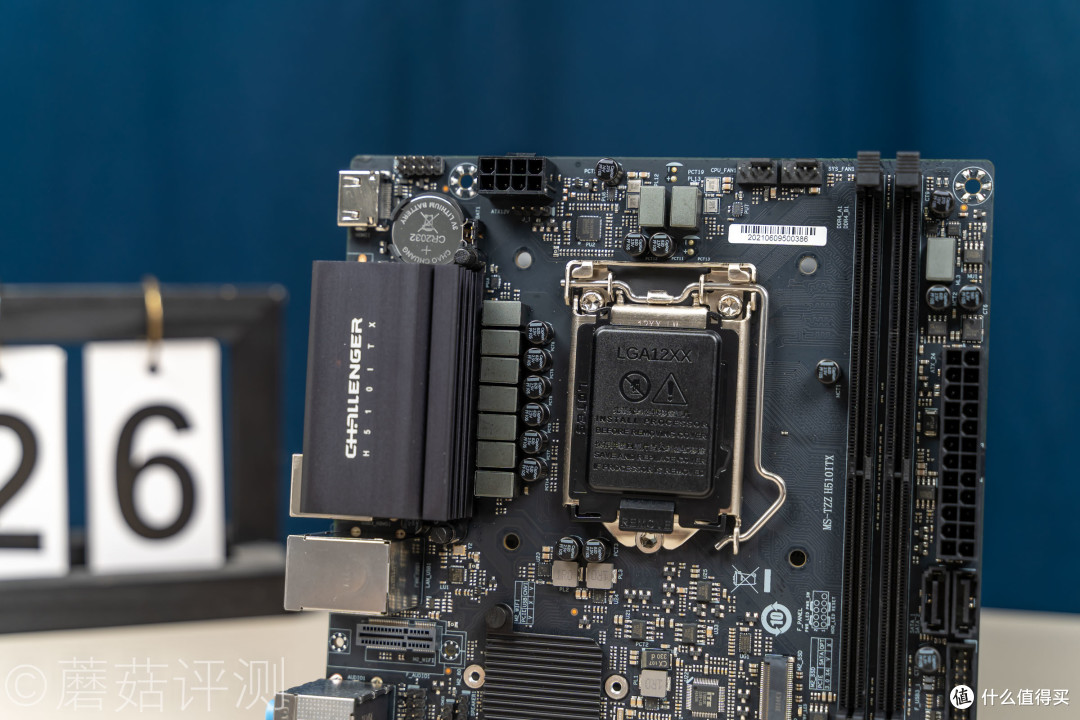 用料出色，细节不错、铭瑄MS-挑战者H510 ITX主板 拆解评测_主板_什么值得买