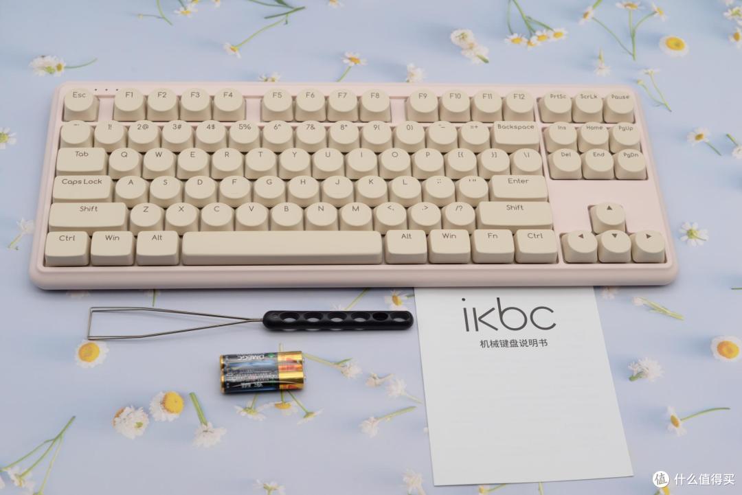 丝滑手感，香醇“奶糖味”的无线双模键盘——IKBC S300开箱_键盘_什么值得买