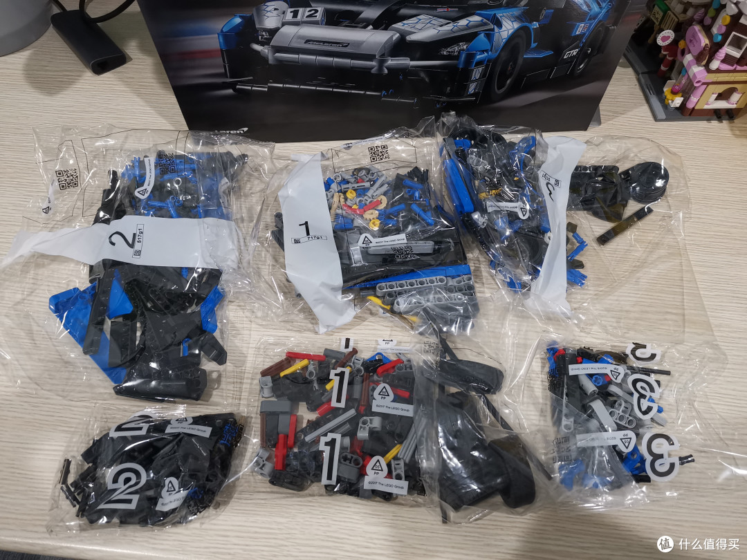 LEGO 科技组系列 42123 迈凯伦SENNA GTR 开箱评测_拼插积木_什么值得买