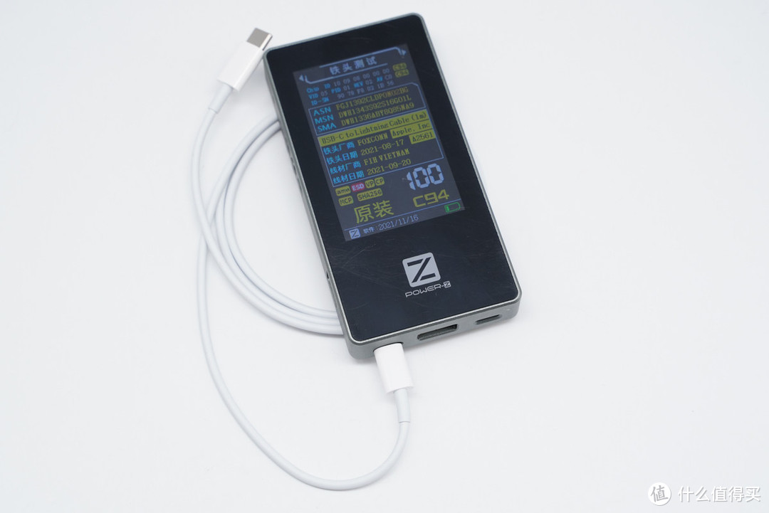 拆解报告：Apple苹果新版C94 USB-C to Lightning线_充电器_什么值得买