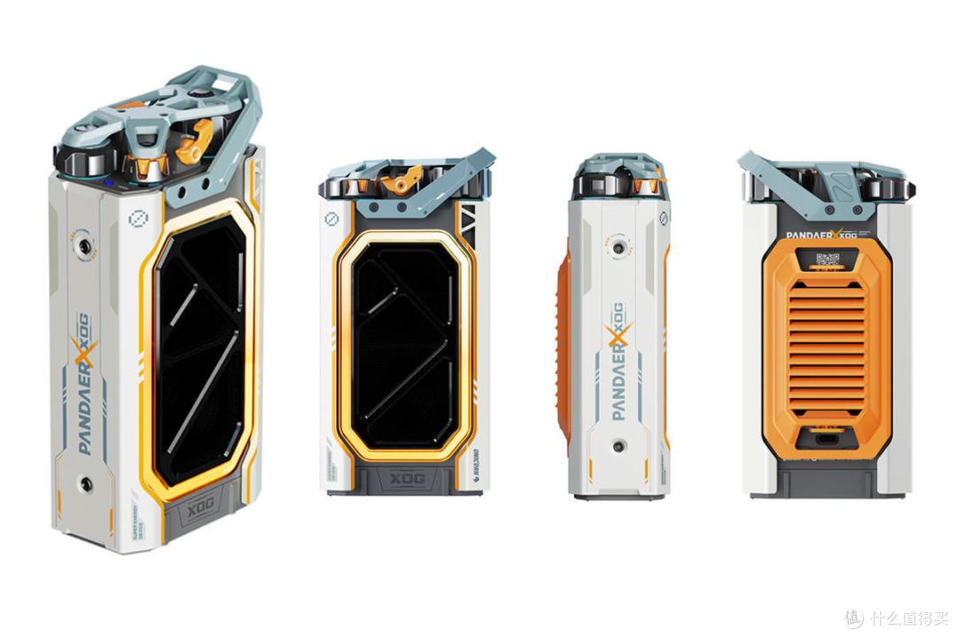 超酷机械美学设计，魅族PANDAER×猫王XOG推出白金独角兽赛博音箱_音响/音箱_什么值得买