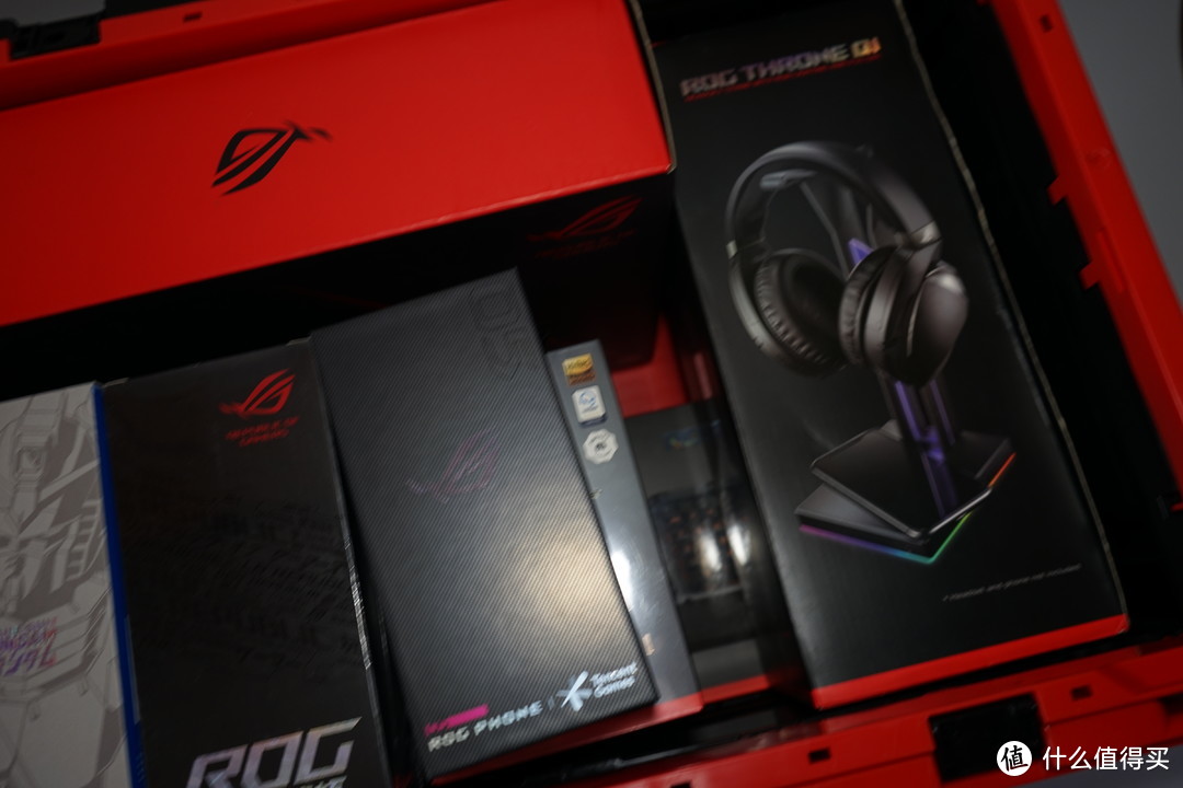 我的ROG全家桶再增加一员——玩家国度 ROG电竞折叠箱开箱_收纳箱_什么值得买