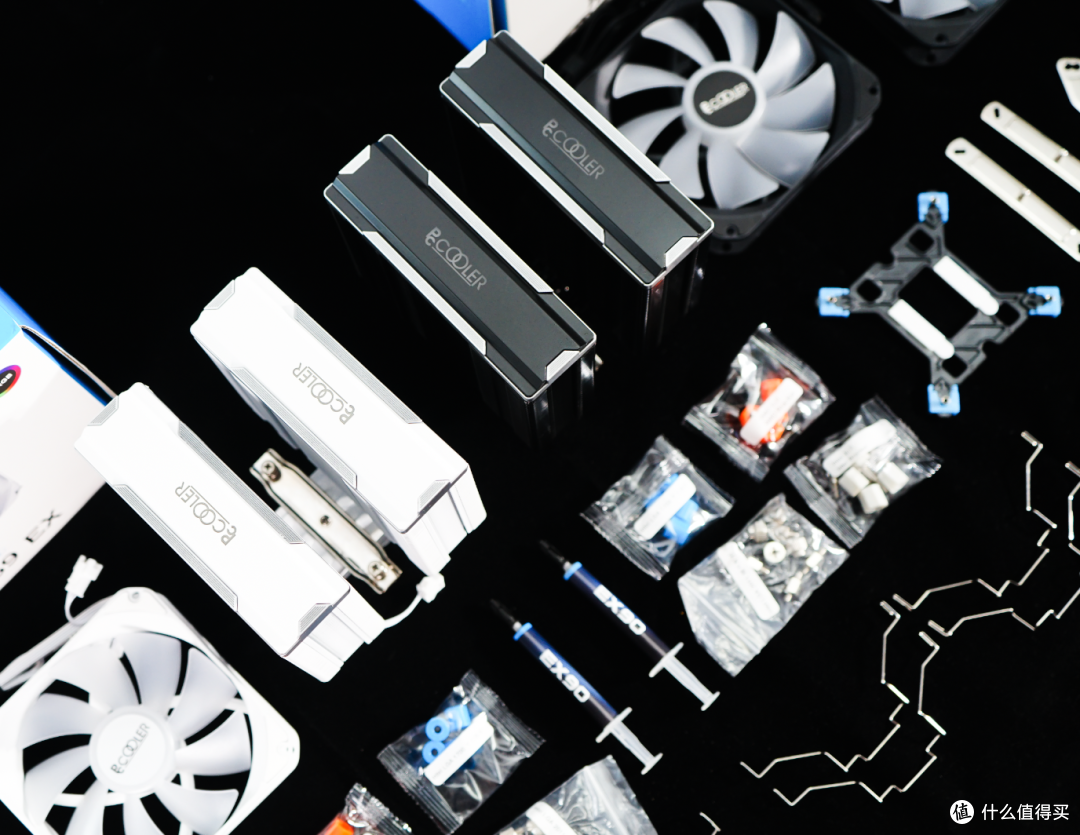颜值绝了？超频三旗下最好看的风冷散热器——东海双子星S9 EX上手评测_CPU散热器_什么值得买