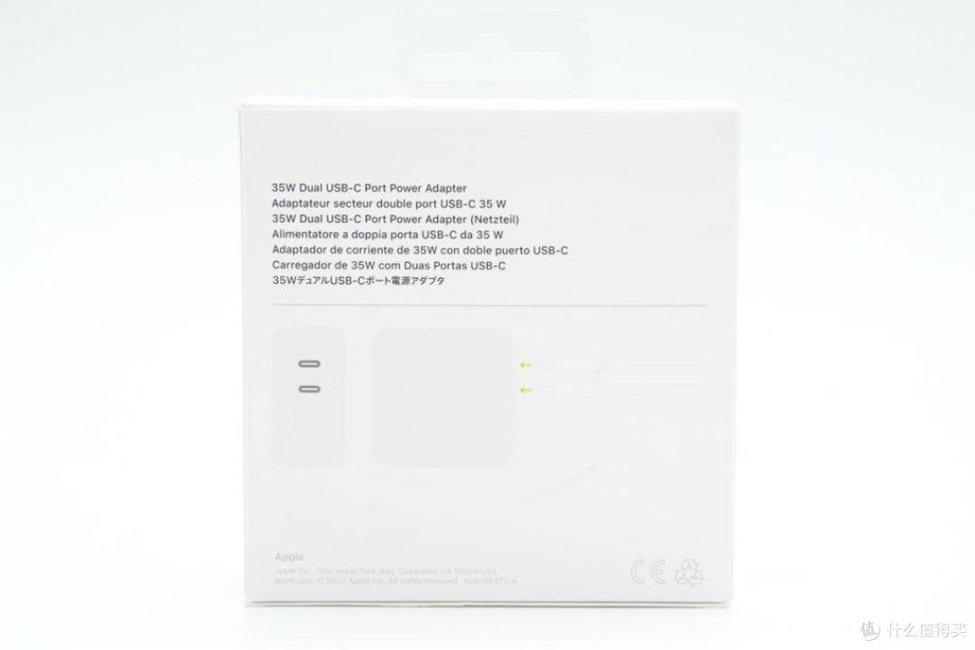 拆解报告：Apple苹果原装35W双C口快充充电器A2676_充电器_什么值得买