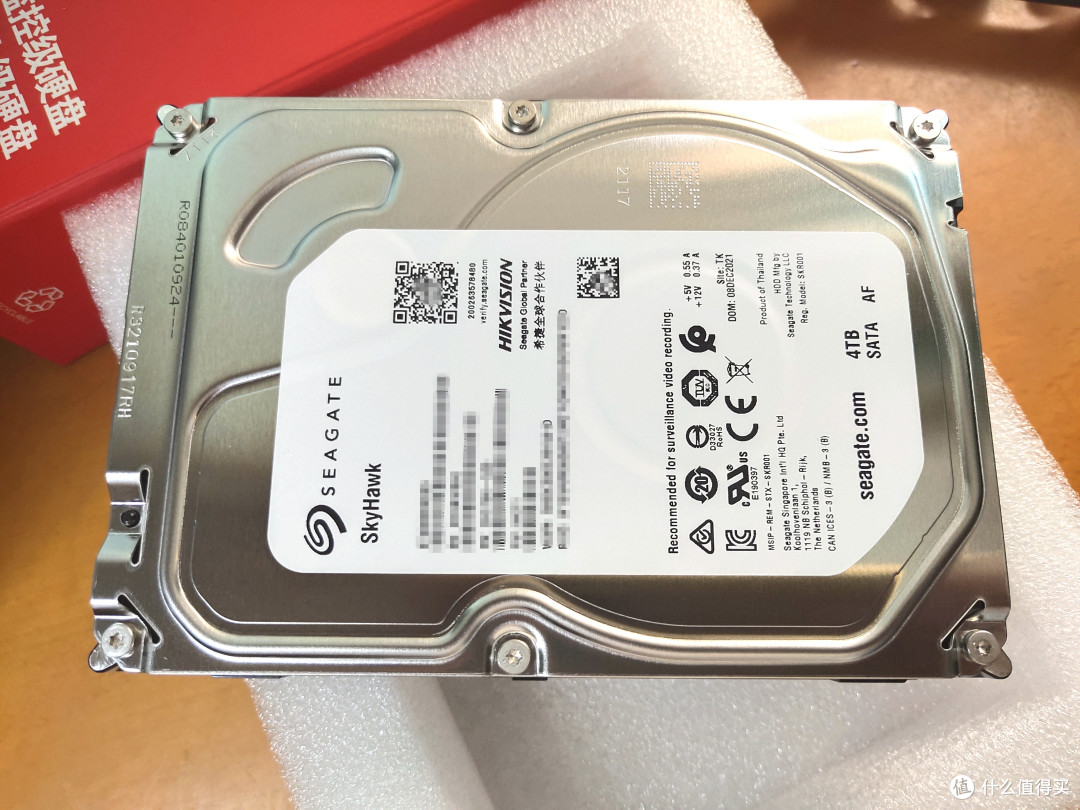 都怪多多太客气，忍不住叒买了两块海康希捷ST4000VX000 4T机械硬盘_硬盘_什么值得买