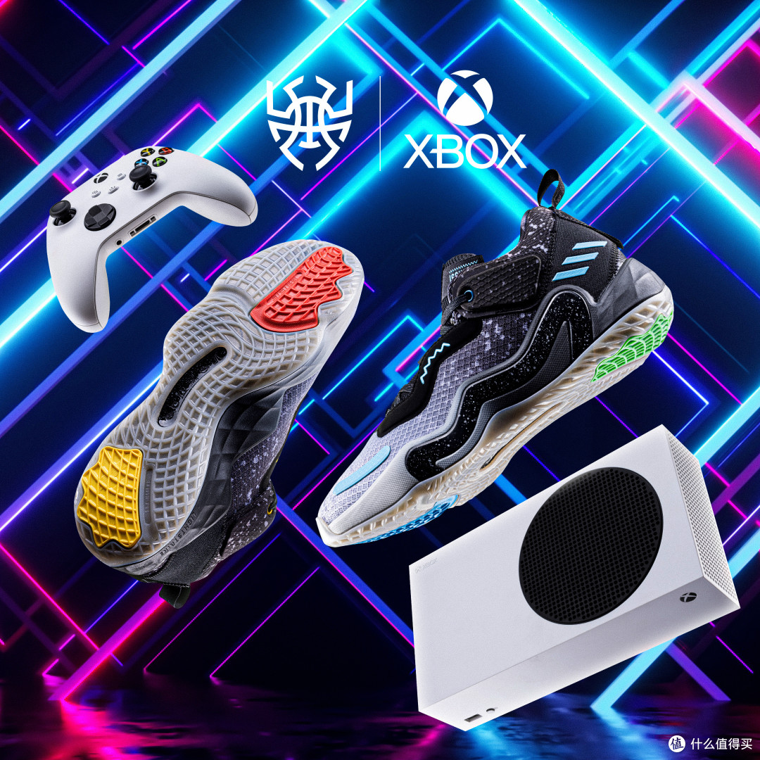 如何用脚玩游戏？鞋圈和游戏圈又联名，adidas X Xbox联名鞋款曝光_游戏周边_什么值得买