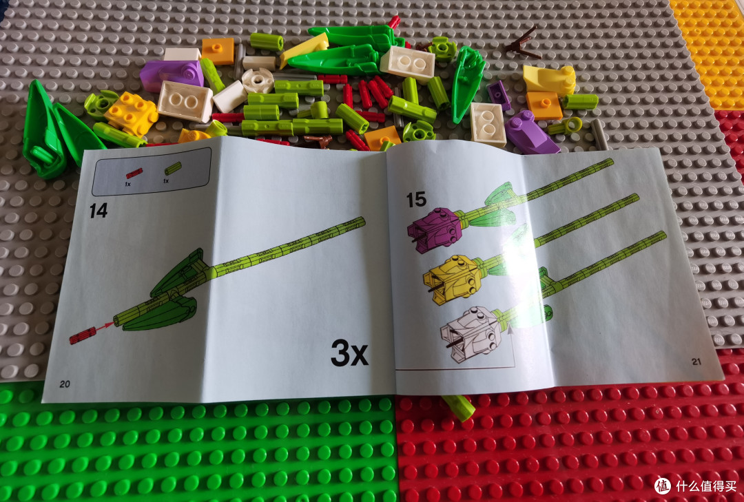 花束再添新品种：乐高40461郁金香拼起来_拼插积木_什么值得买