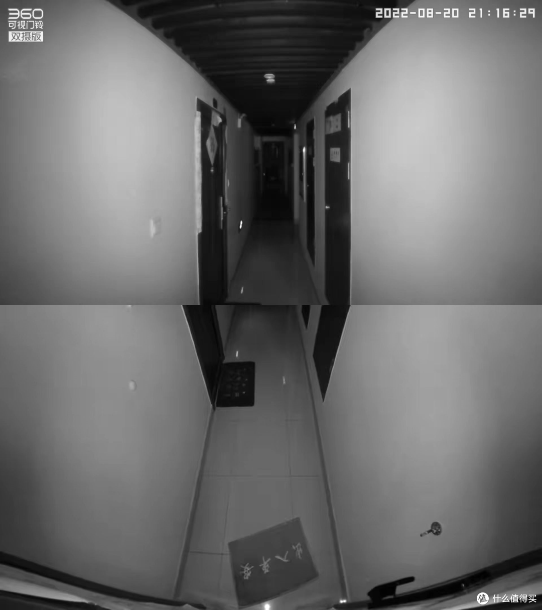 360可视门铃5Max双摄版无死角查看门外情况，单身女性的最佳拍档_门铃_什么值得买