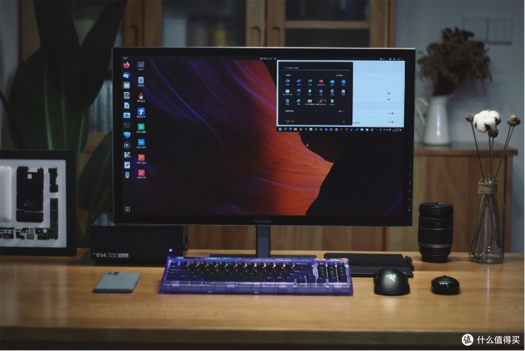 OLED显示器的天花板？优派VX2722-4K-OLED显示器体验_显示器_什么值得买