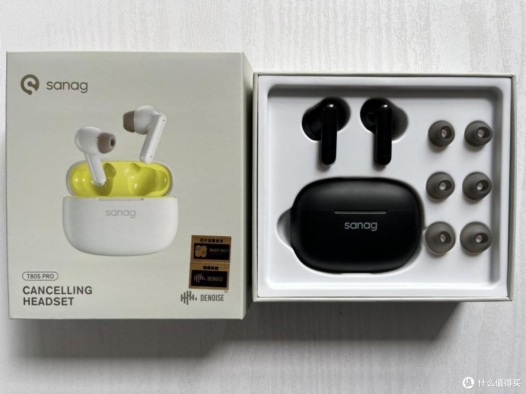 音质出色，无感佩戴，SANAG T80S PRO入手体验_蓝牙耳机_什么值得买