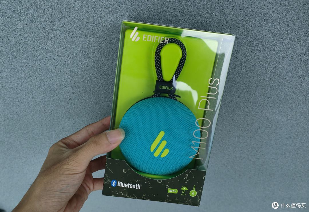 让我瞬间心动的高颜值小音箱——漫步者M100 Plus测评_蓝牙音箱_什么值得买