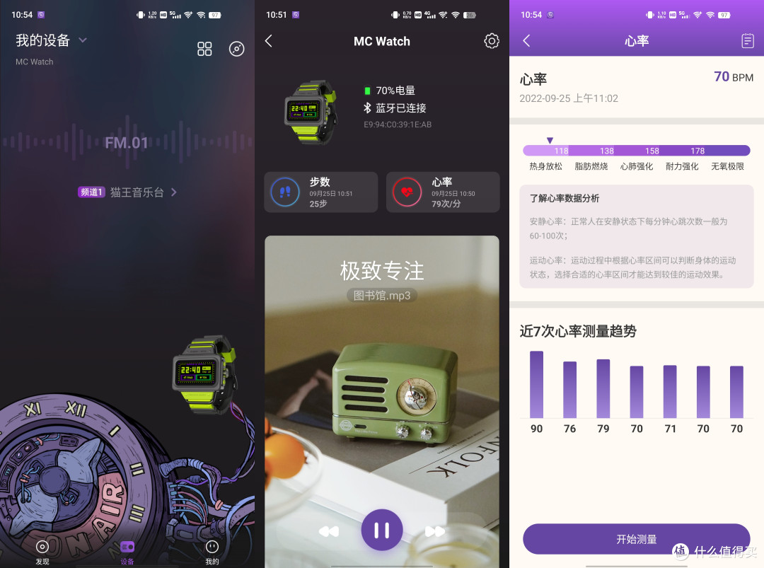彰显自我，表达个性！猫王灵感 MC WATCH轻智能老爹表体验 _男表_什么值得买