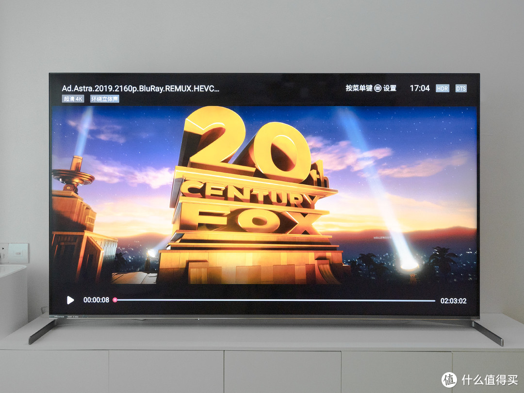 高配MiniLED电视，还要蓝光播放器吗？海信电视E8H为例，高阶影音客厅搭建分享_家电安装_什么值得买