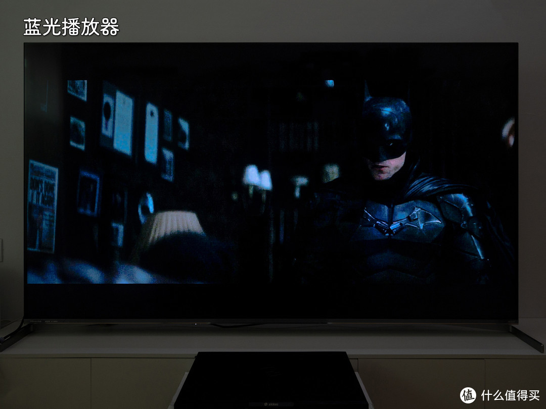 高配MiniLED电视，还要蓝光播放器吗？海信电视E8H为例，高阶影音客厅搭建分享_家电安装_什么值得买