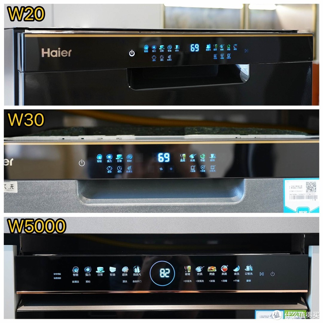 22年海尔新品W20/W30/W5000洗碗机如何选？本篇给你答案_洗碗机_什么值得买