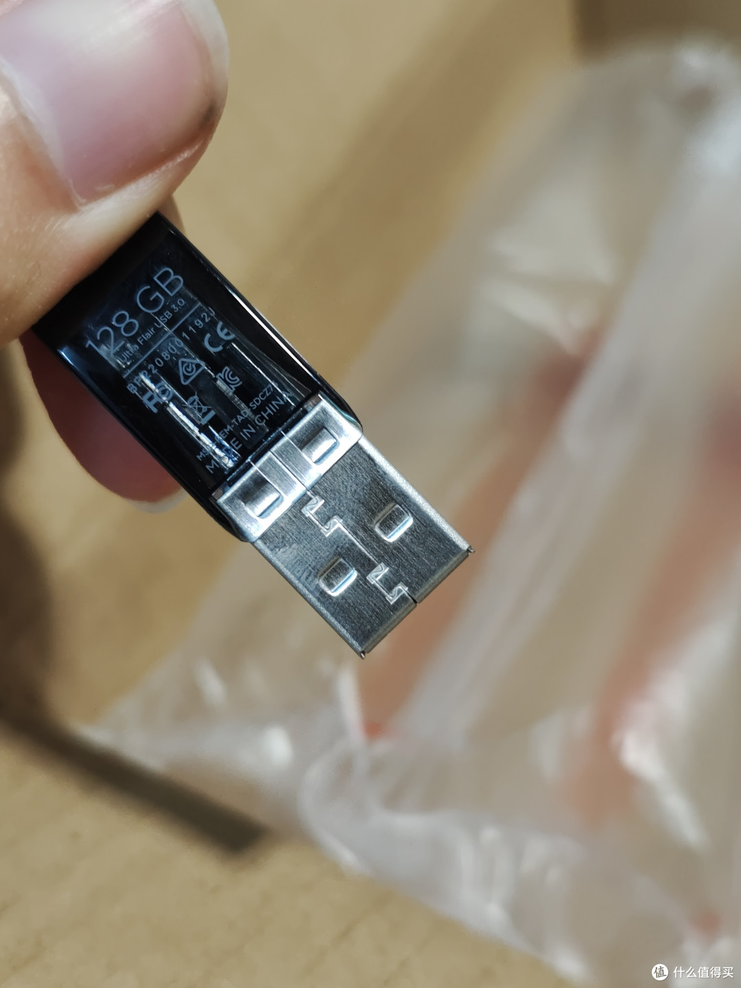 42块到手的闪迪cz73酷铄u盘128g开箱实测_U盘_什么值得买