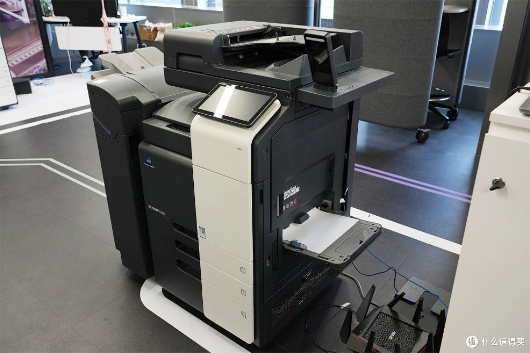 简便易用 高性价比 柯尼卡美能达bizhub C300i复合机评测_打印机_什么值得买