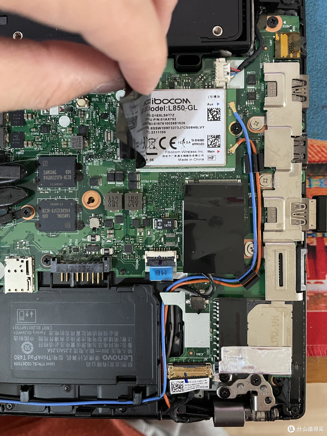 终篇 T480的究极进化，进化细节记录，电池/内存/4G网卡/SATA固态硬盘/M2固态硬盘_固态硬盘_什么值得买