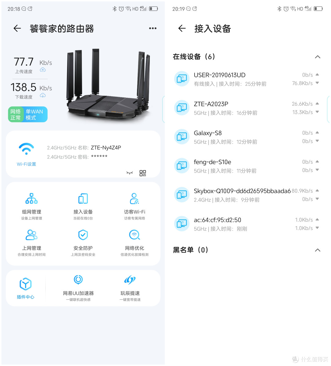 自研芯片+双2.5G网口，真旗舰来了——中兴AX5400Pro+路由器测评体验_路由器_什么值得买
