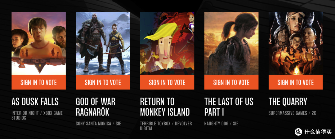 TGA2022提名公布 《战神》、《艾尔登法环》等6款游戏角逐年度最佳《塞尔达传说2》获得最期待游戏提名_主机游戏_什么值得买