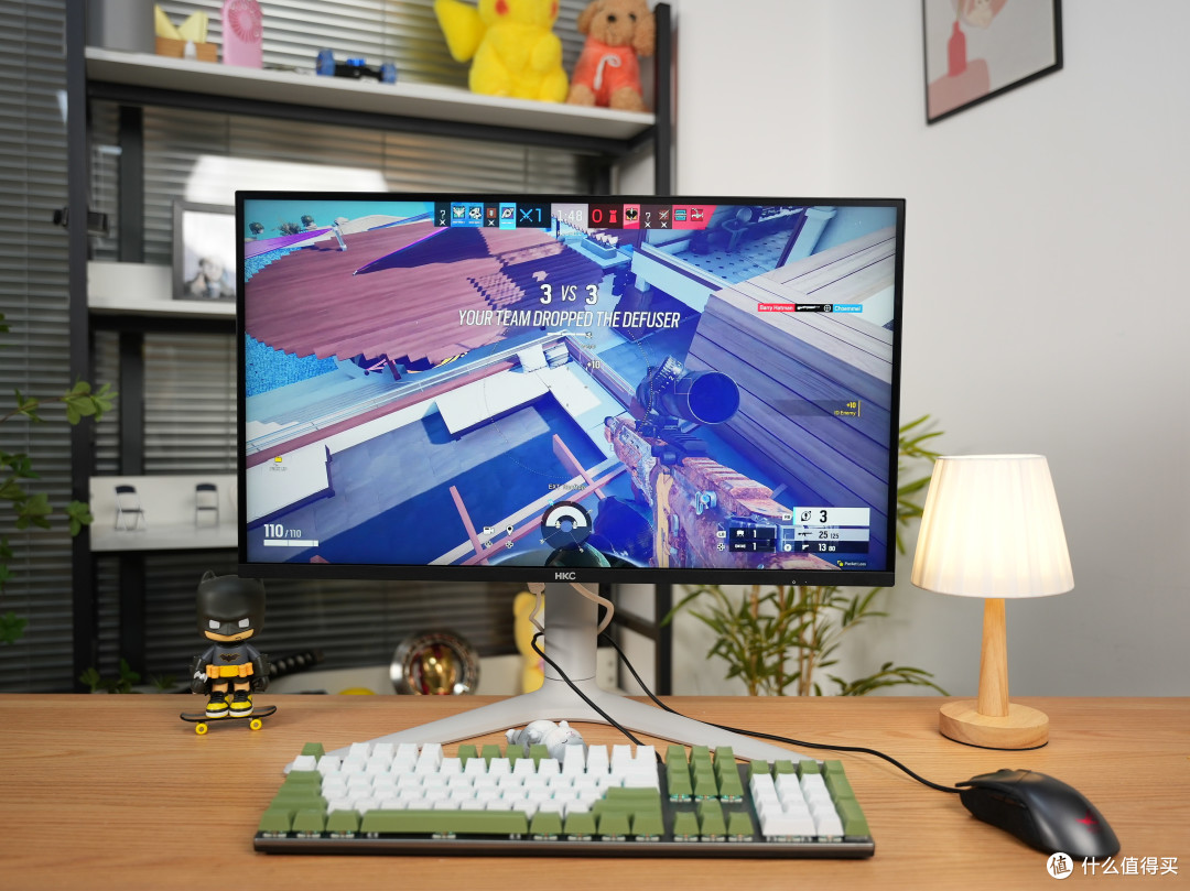 VA和IPS谁更配MiniLED？HKC 240Hz高刷新品XG272Q Max来证明！_显示器_什么值得买