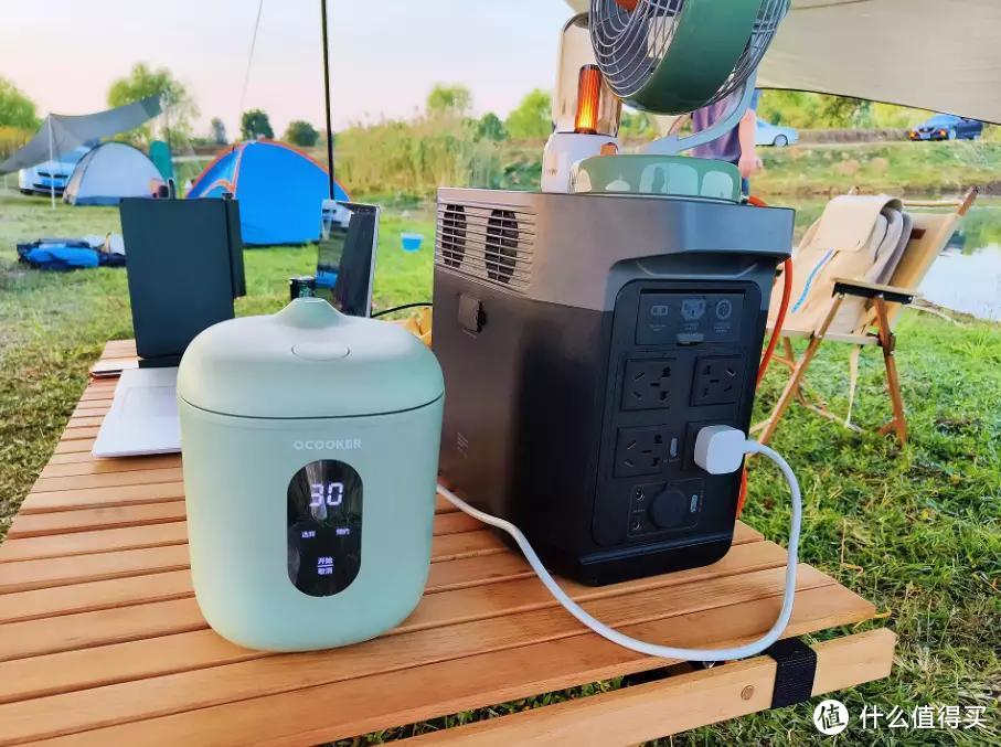 解决露营用电焦虑，这才是自由旅行！正浩德DELTA 2户外电源体验_野营烧烤_什么值得买