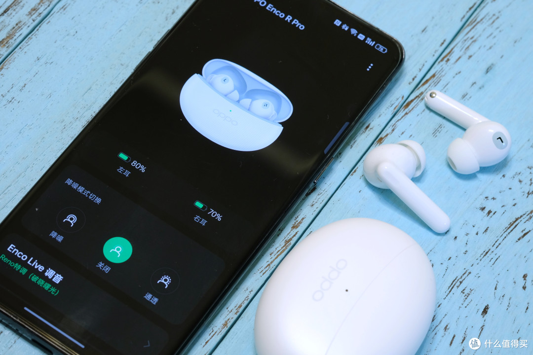 全新OPPO Enco R Pro真无线降噪耳机上市，搭配Reno9有加成_蓝牙耳机_什么值得买