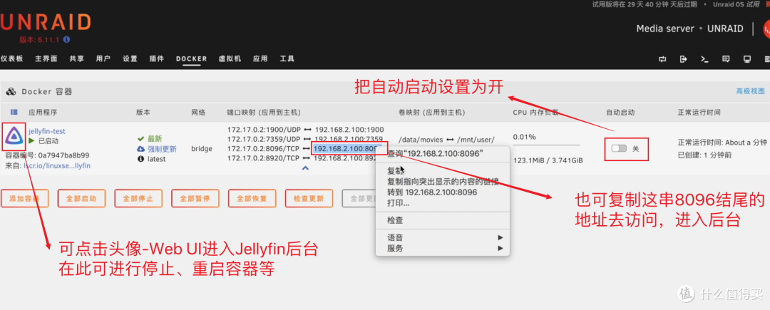 Unraid安装+Jellyfin影音服务器部署！让你一次入门Unraid NAS系统_NAS存储_什么值得买