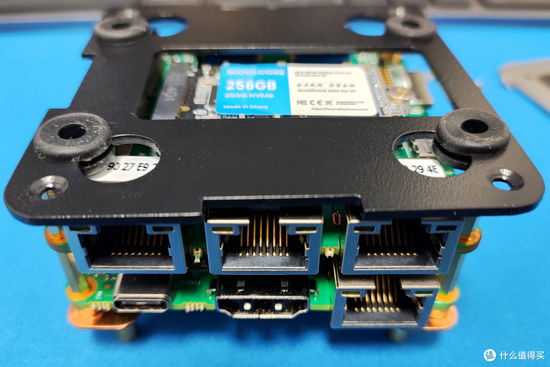 全网首发！2022又强又小的硬酷R1四2.5G网口真mini主机拆机图_台式机_什么值得买