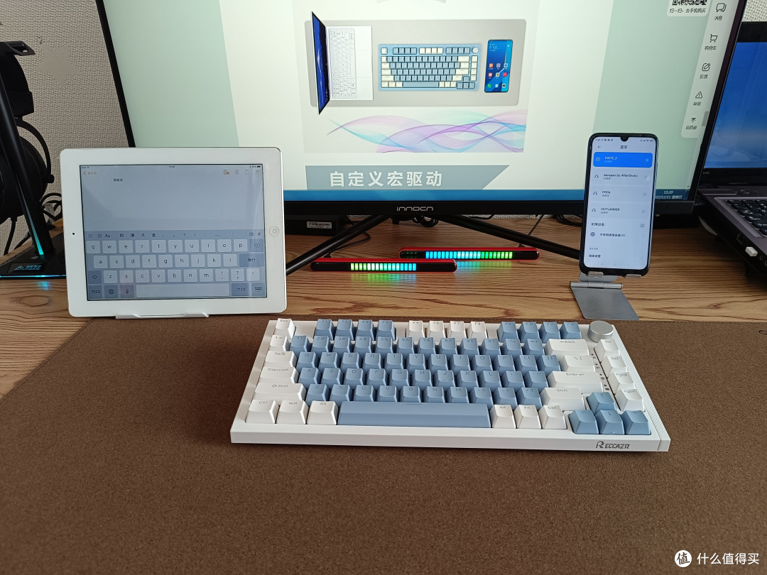 客制化键盘的春天，平民也能玩得起，雷咖泽KW75S机械键盘_键盘_什么值得买