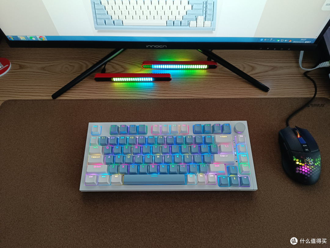 客制化键盘的春天，平民也能玩得起，雷咖泽KW75S机械键盘_键盘_什么值得买