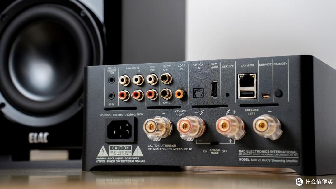 追求更高层次的HiFi，ELAC意力BS283搭配NAD M10v2使用分享_家电安装_什么值得买