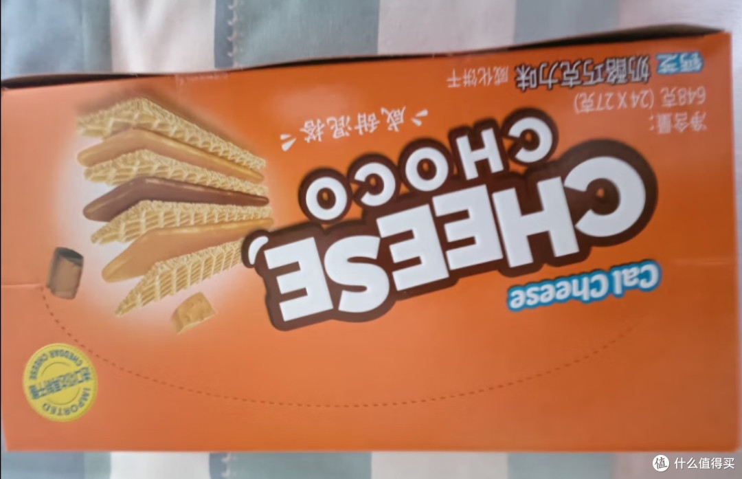 钙芝（Calcheese）巧克力奶酪味威化饼干 _饼干_什么值得买