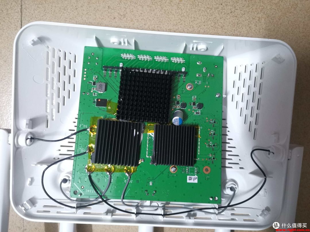 360T7更好滤波电容以及散热改造_路由器_什么值得买