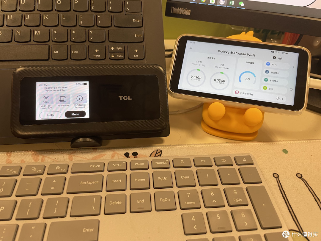 全球首发！TCL MW513 5G MIFI评测与体验_路由器_什么值得买