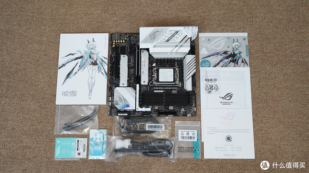 13代非K U的好座驾，ROG STRIX B760-G GAMING WIFI D4小吹雪评测及装机体验_主板_什么值得买