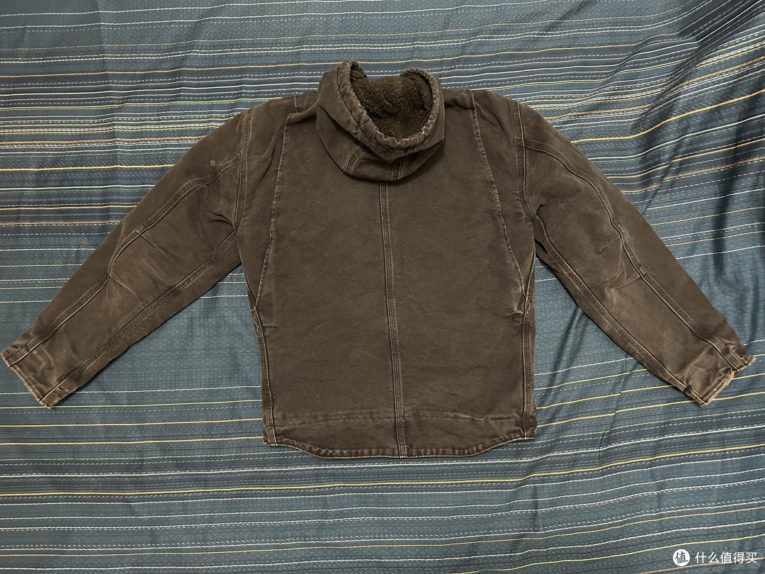 面对被炒上天的古着卡哈特底特律，来认识一件缝合怪吧：vintage carhartt J141_男外套_什么值得买