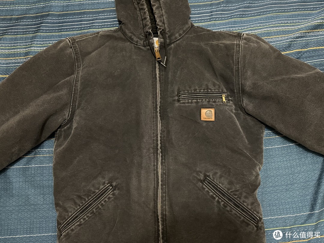 面对被炒上天的古着卡哈特底特律，来认识一件缝合怪吧：vintage carhartt J141_男外套_什么值得买