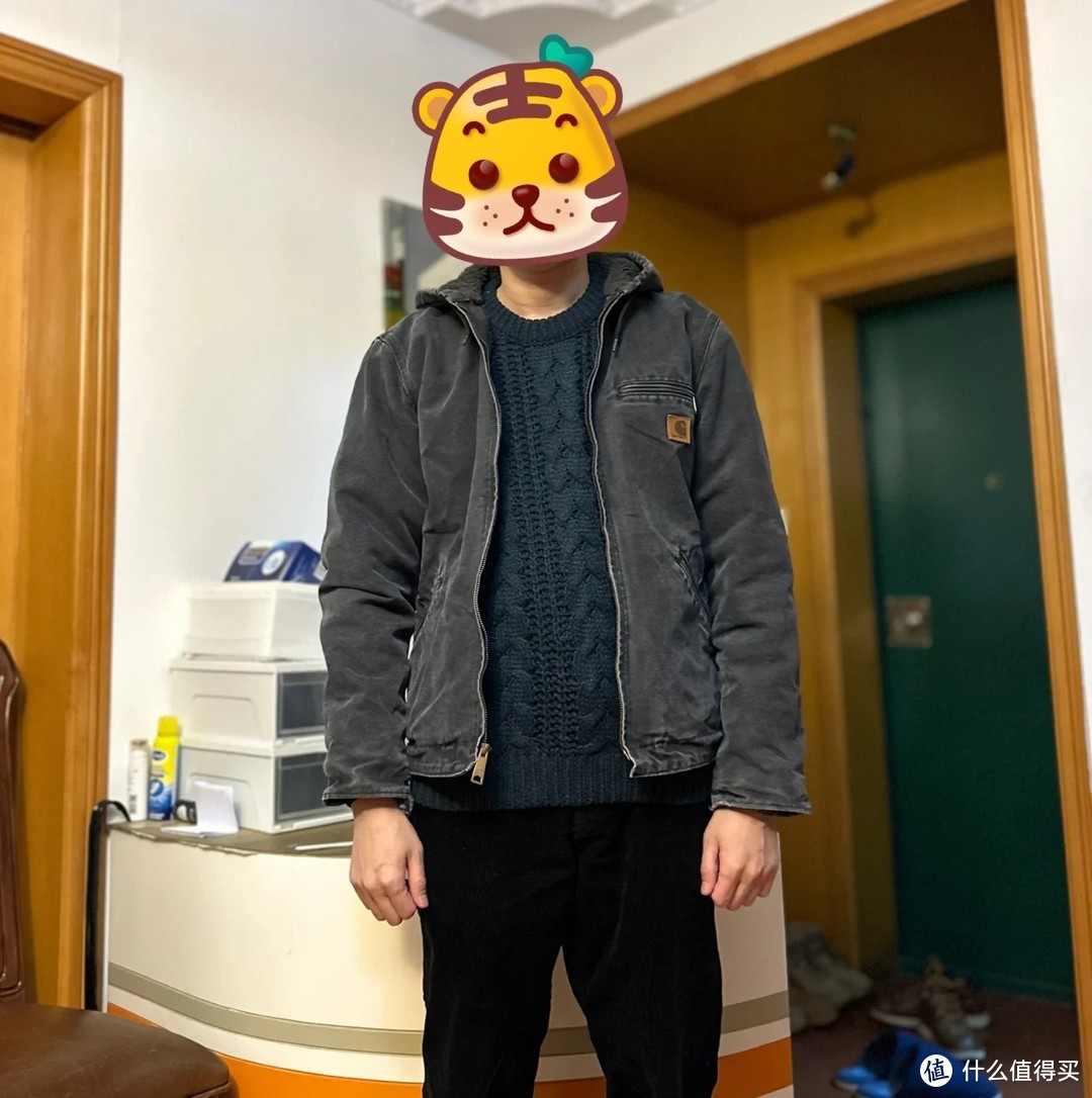 面对被炒上天的古着卡哈特底特律，来认识一件缝合怪吧：vintage carhartt J141_男外套_什么值得买