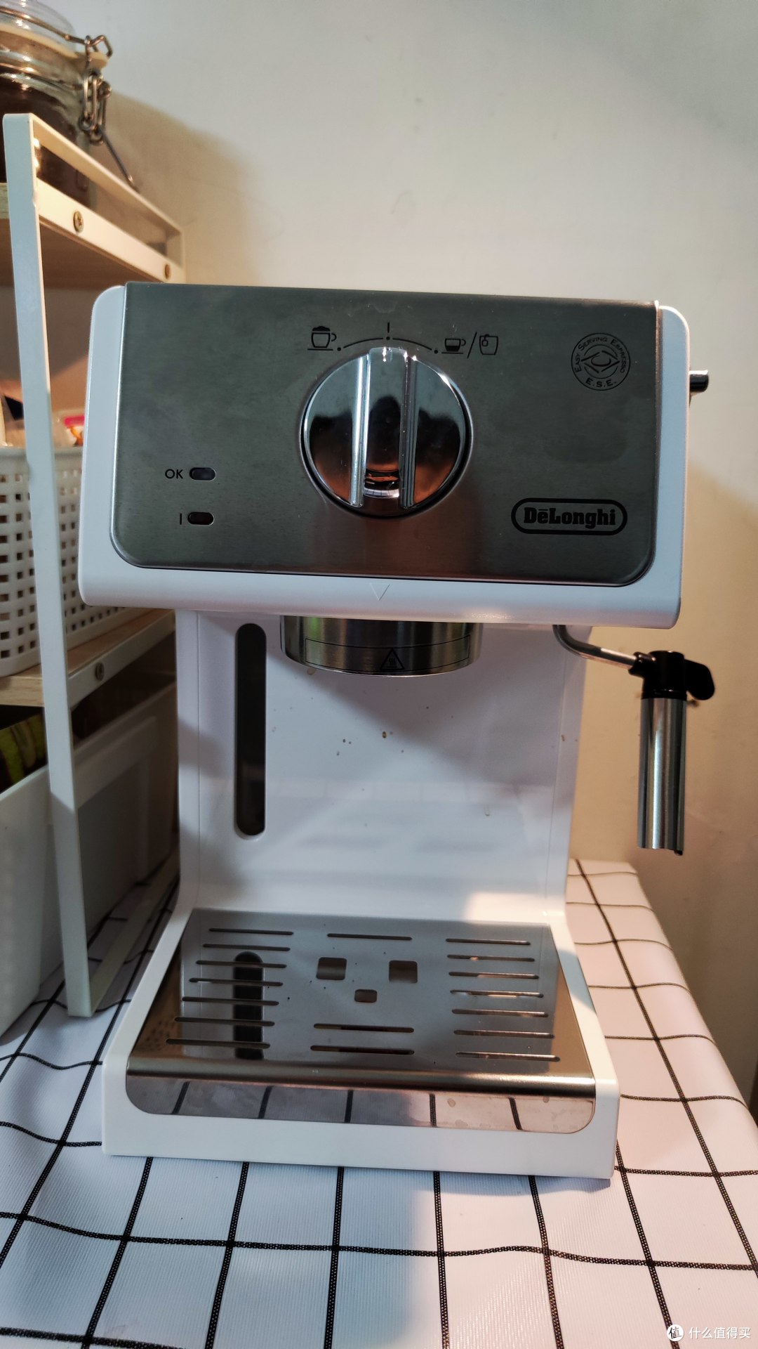 终于还是入手了“玩具机”，德龙ECP 33.21.W分享_咖啡机_什么值得买