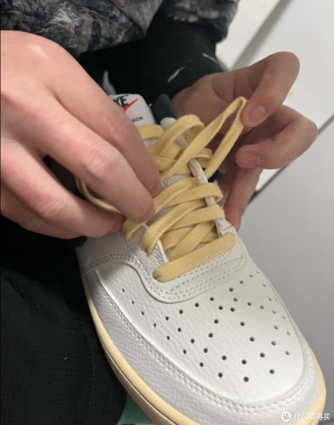 耐克（NIKE）男子运动鞋 COURT VISION LO FD0320-133 41_休闲运动鞋_什么值得买