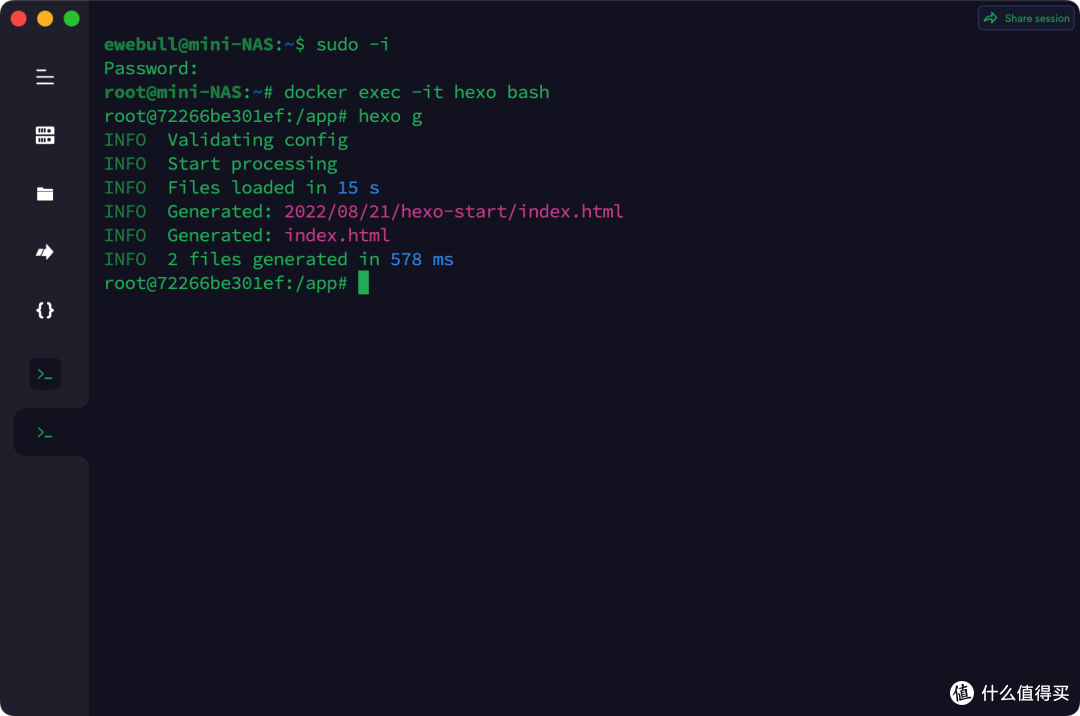 markdown也变脸，obsidian + hexo 在群晖NAS上的双剑合璧_NAS存储_什么值得买