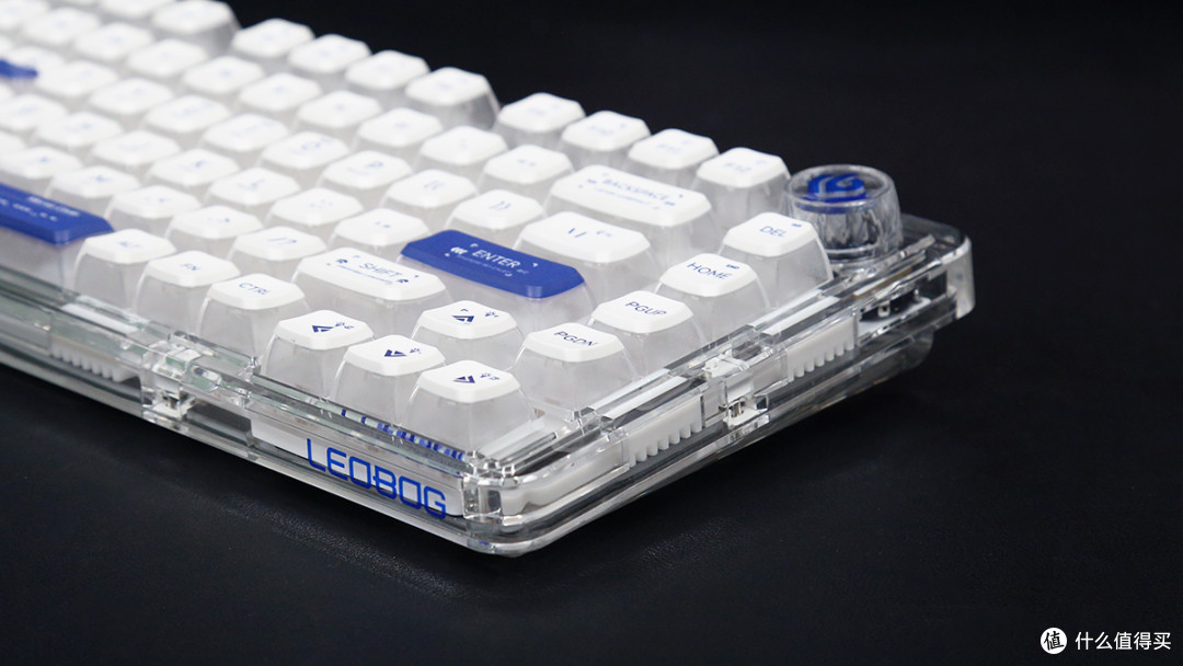 通透质感，手感拔群，LEOBOG K81三模无线键盘图赏简评_键盘_什么值得买