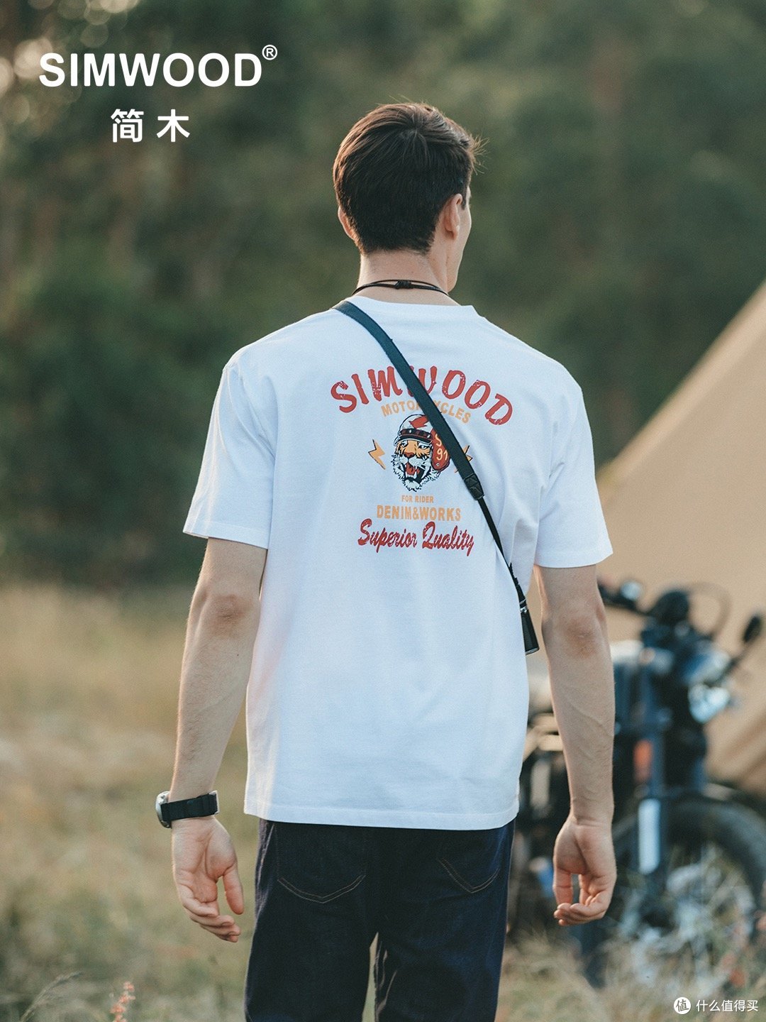 高颜值高质量！ Simwood（简木）总有一款T恤能入你的眼！最低只要49.9元！_男上装_什么值得买