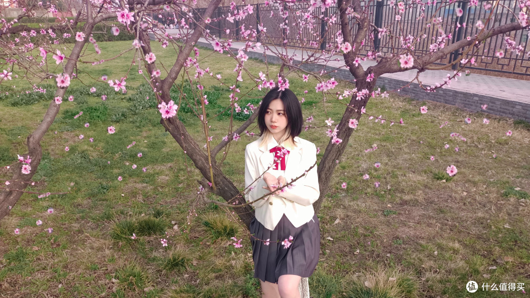 春天出游，穿jk制服打卡~_JK制服_什么值得买
