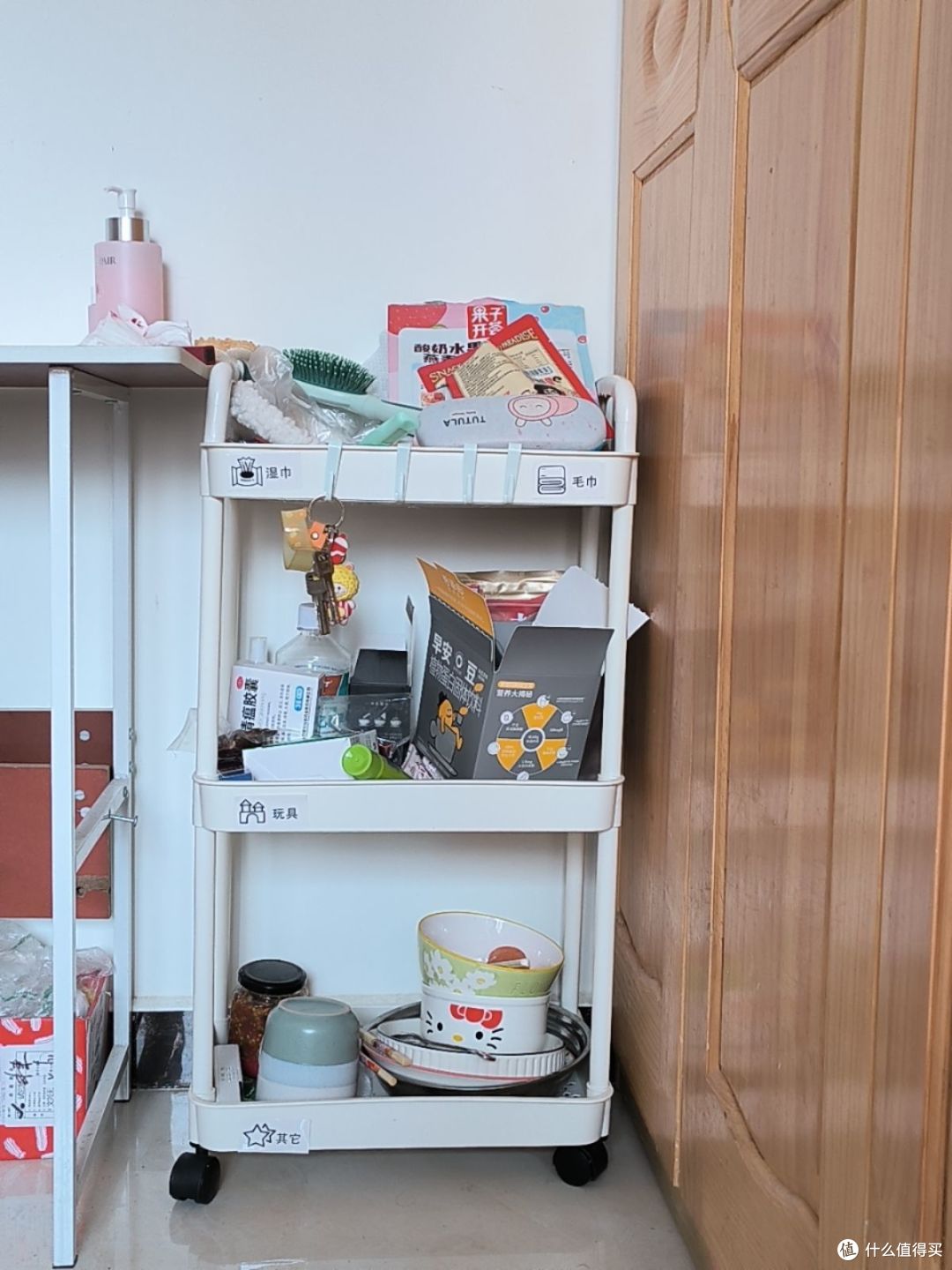 实用且不占地方的置物架！_收纳用品_什么值得买