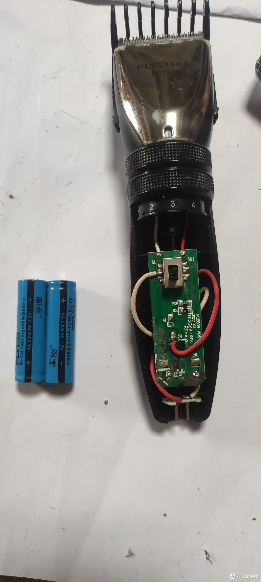 还是拆了用了六年多的飞科理发器FC5808_电动理发器_什么值得买